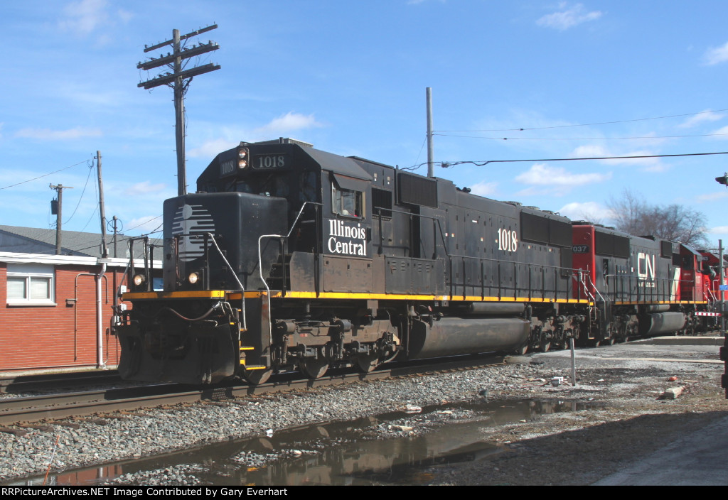 IC SD70 #1018 - Illinois Central